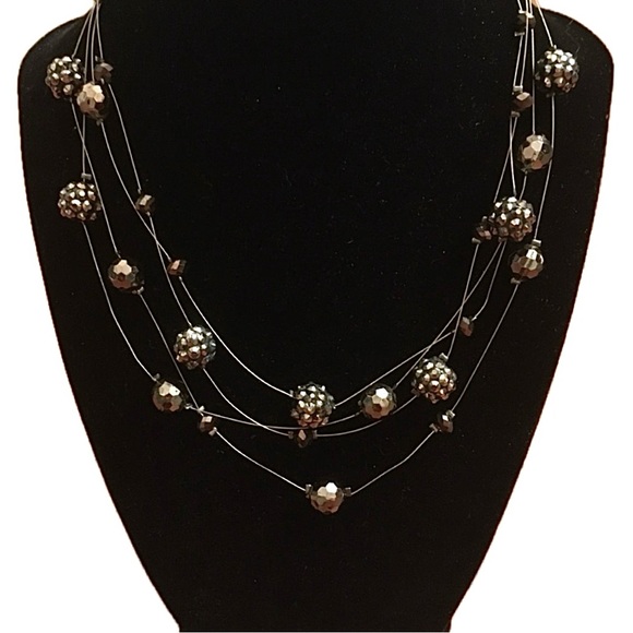 croft & barrow | Jewelry | Beaded Layered Statement Necklace | Poshmark